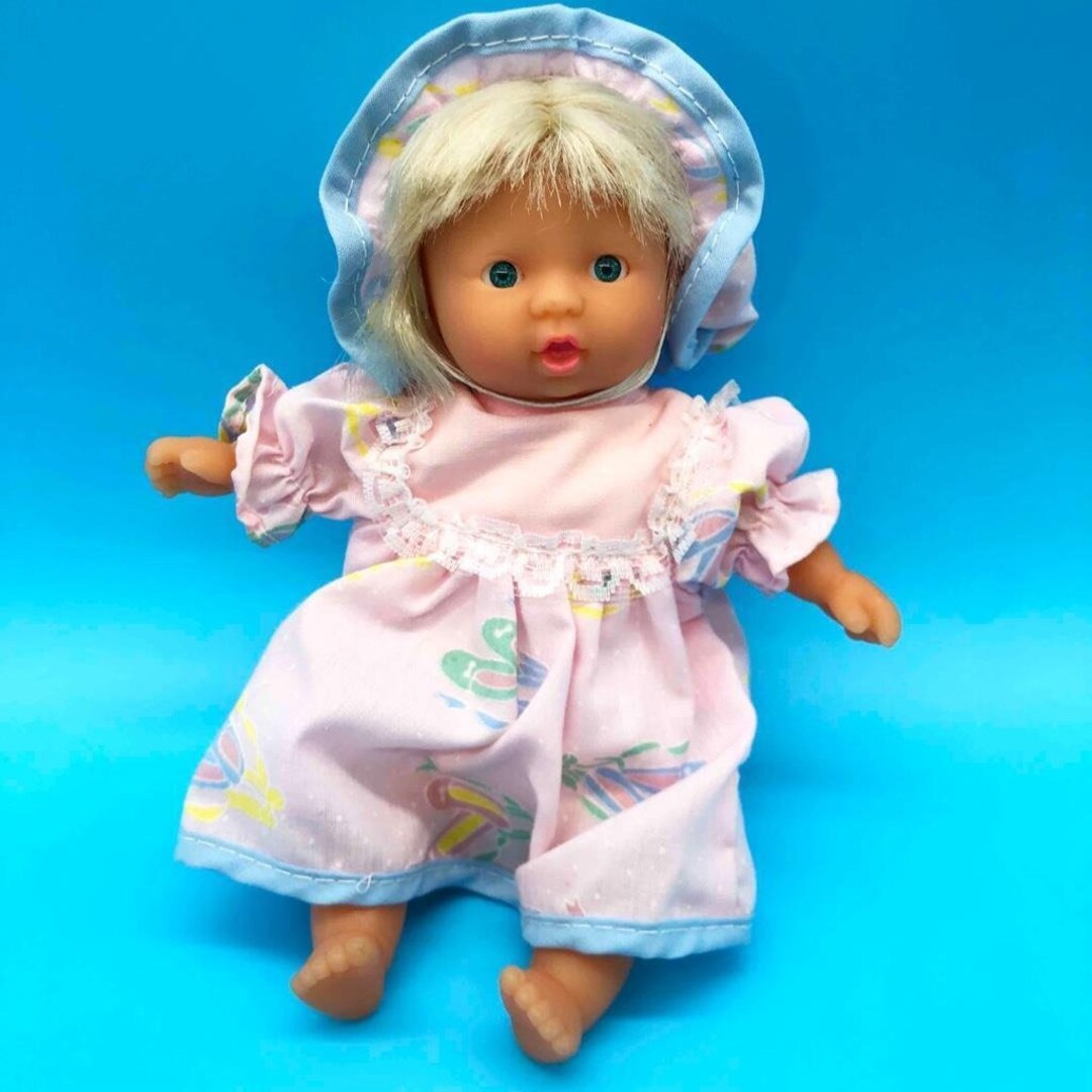 Vintage Simba-toys 6.25" Baby Girl Doll Toddler Ballet Slippers Pattern ...
