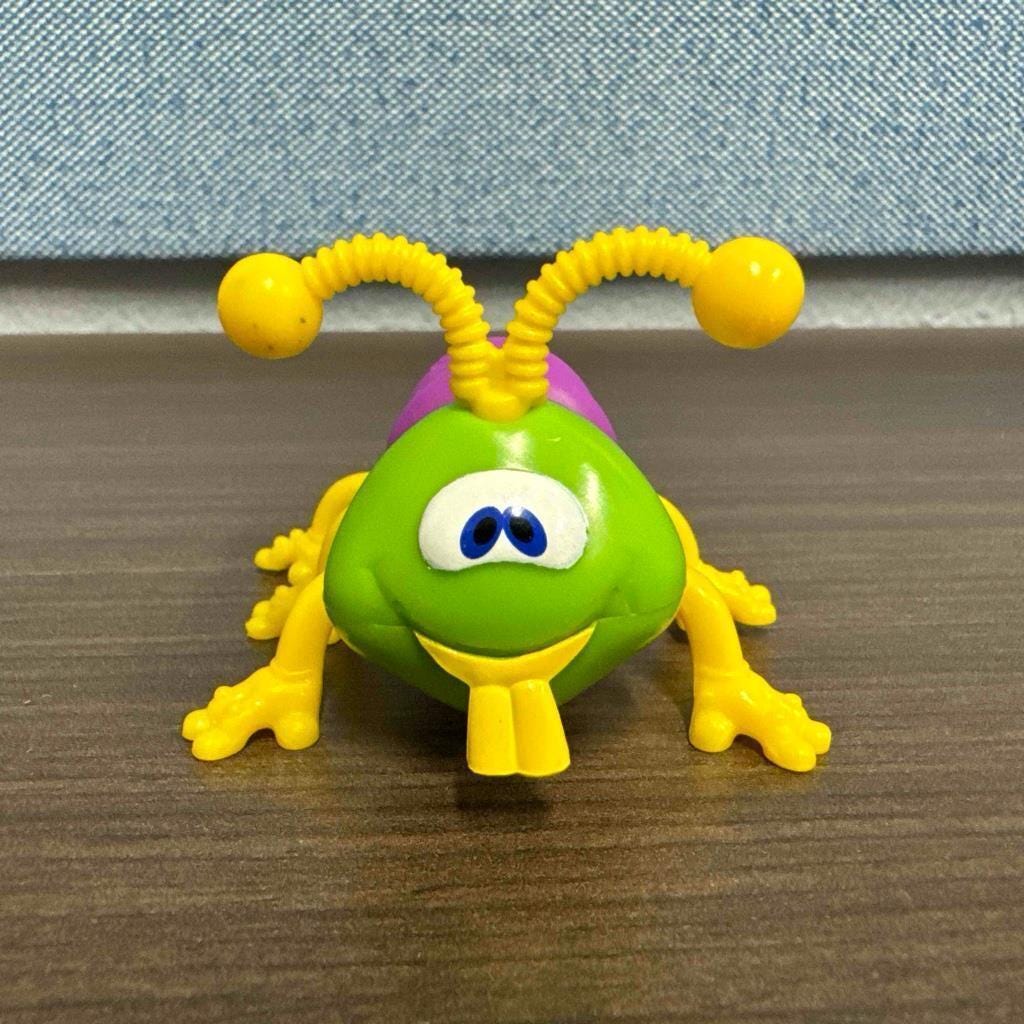 Vintage Jack in the Box Wind-up COOTIE BUG Mini Game Classics Kids Meal ...