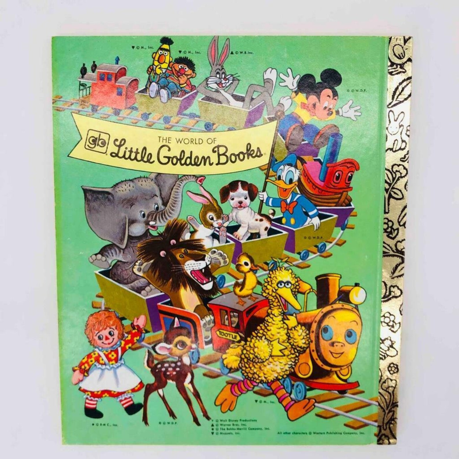 Vintage TOOTLE the Train Little Golden Books 1977 Afdrukken | Etsy