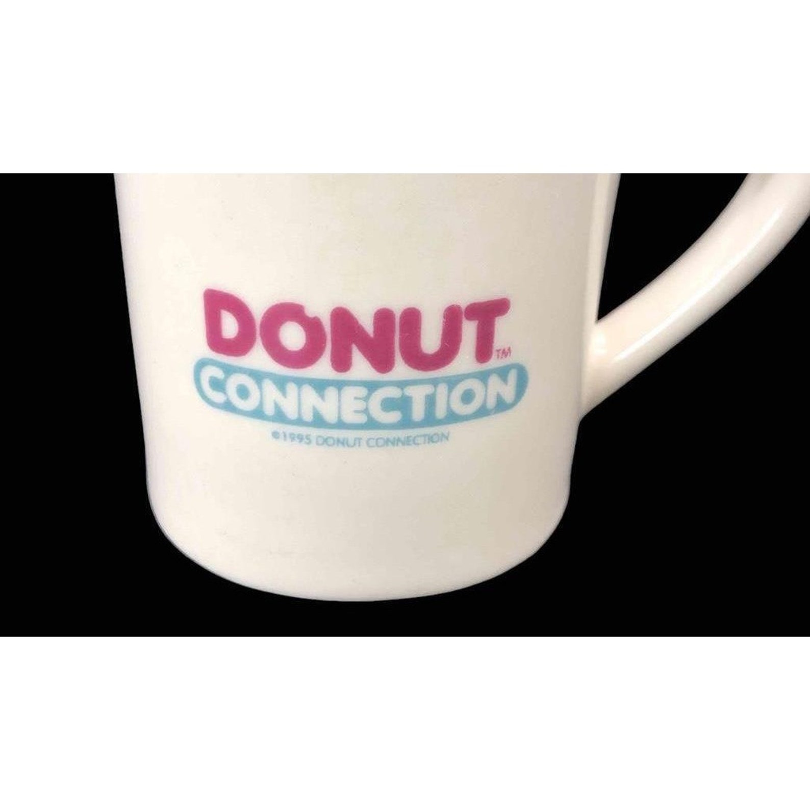 Vintage Kingwood DONUT CONNECTION Shop Thick Ceramic Coffee - Etsy