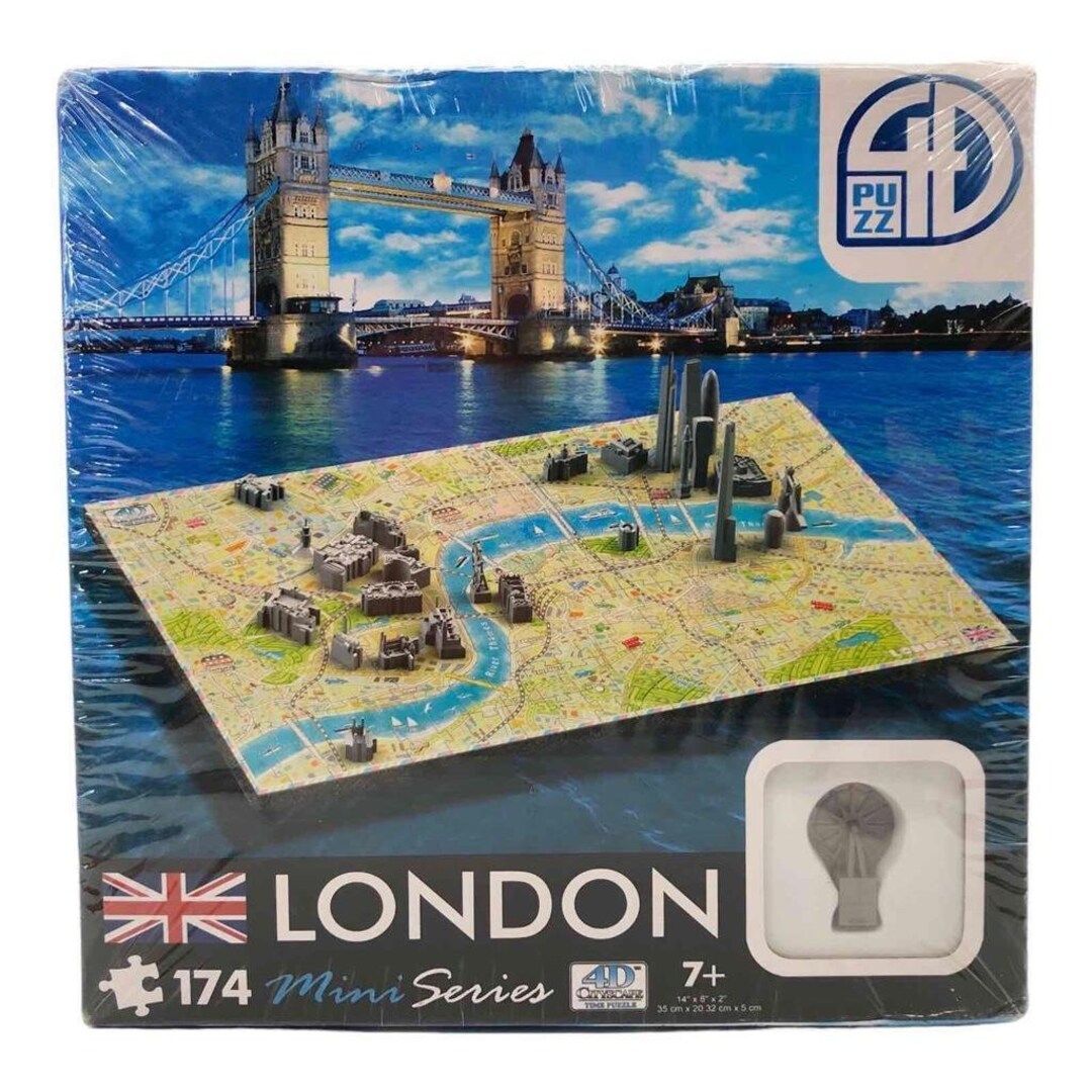 New/sealed 4D Cityscape London Passport Mini Series 174-piece Jigsaw ...