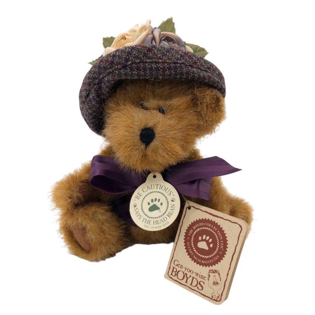 Vintage Boyd’s Bears 6" Christiana Labearsley W/ Rose Hat Tj's Best ...