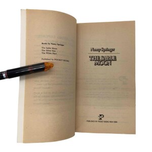 Vintage THE SABLE MOON Nancy Springer Sci-fi Fantasy Book 1st Pocket ...