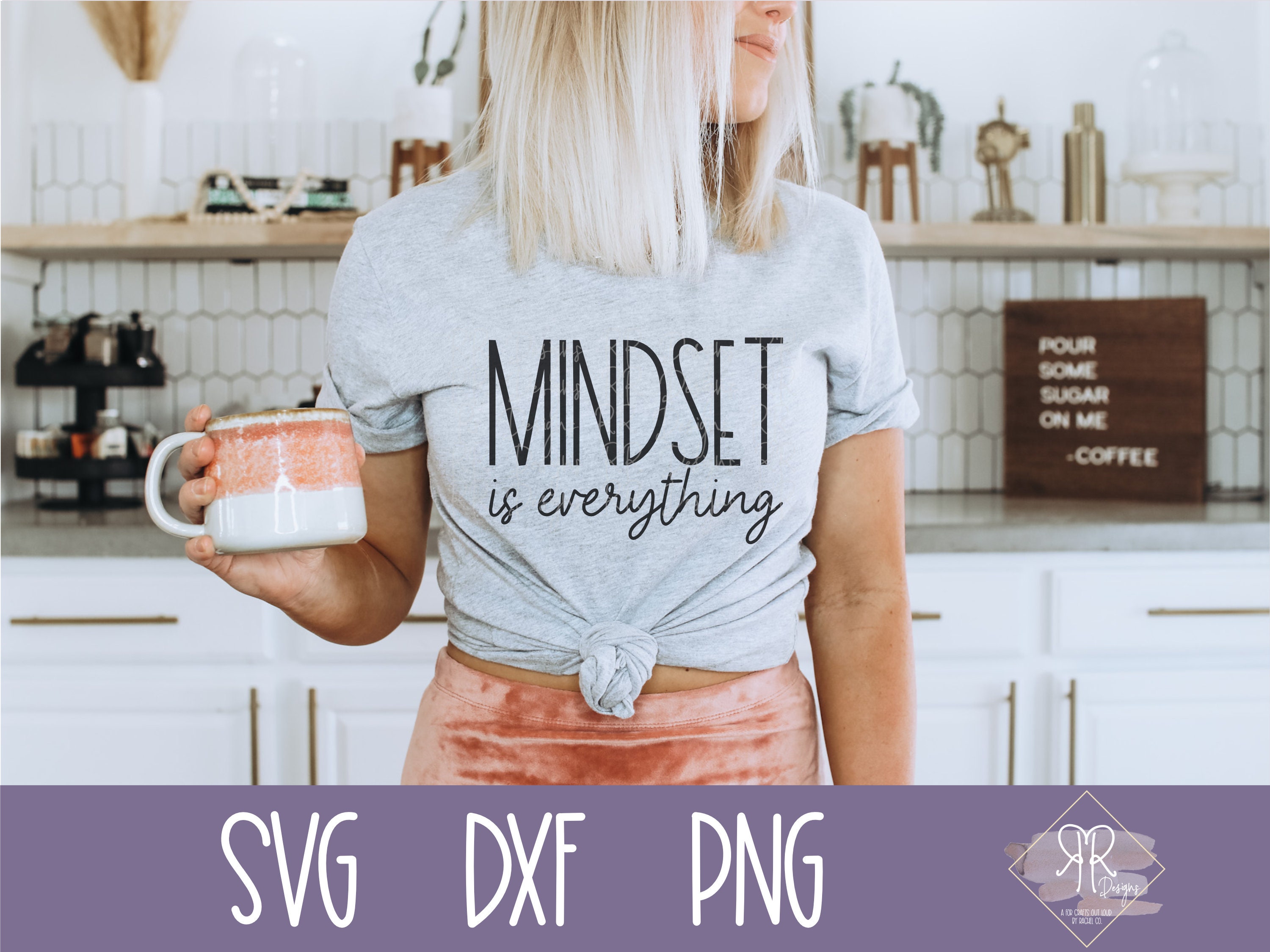 Mindset is Everything SVG Cut File/ Mental Health SVG Cut File for ...