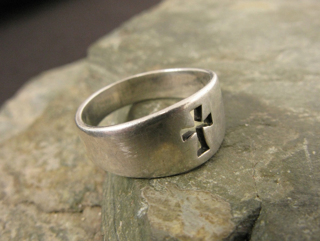 Vintage James Avery Sterling Silver Cross Crosslet Ring Size 6 1/2 - Etsy