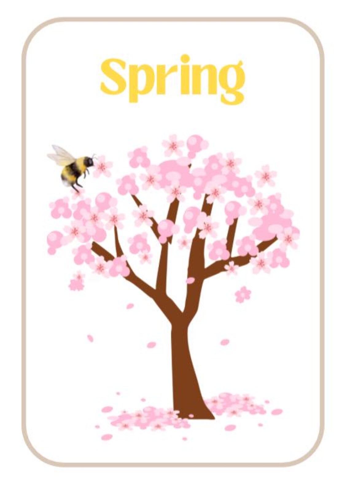 Printable Season Flash Cards for Kids | Montessori Learning | Educator ...