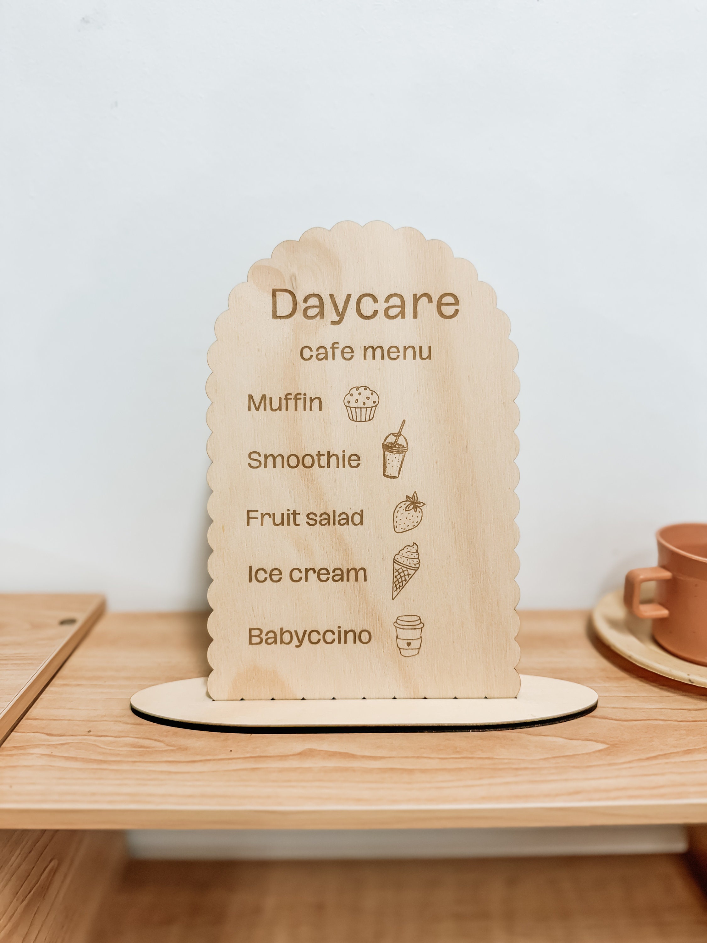 Personalised Kids Kitchen/cafe Menu Sign - Etsy