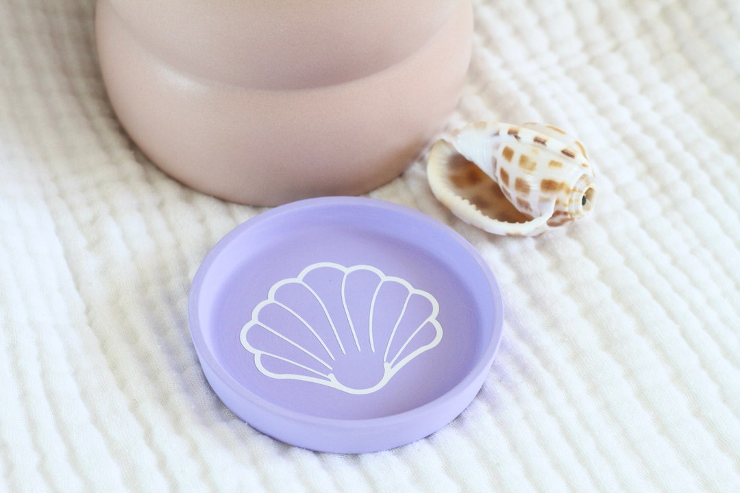 Mermaid Shell Trinket Dish Little Girls Room Decor - Etsy