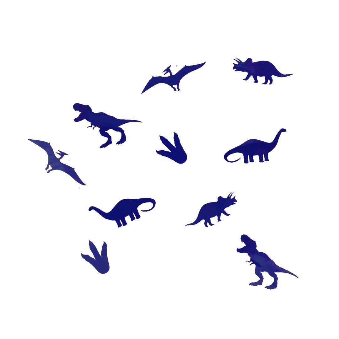 Dinosaur Vinyl Stickers | Set of 10 - Etsy