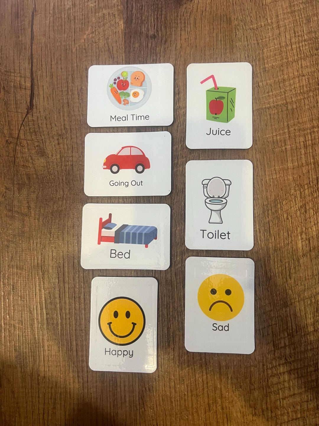 Autism Magnetic Communication Cards - Etsy