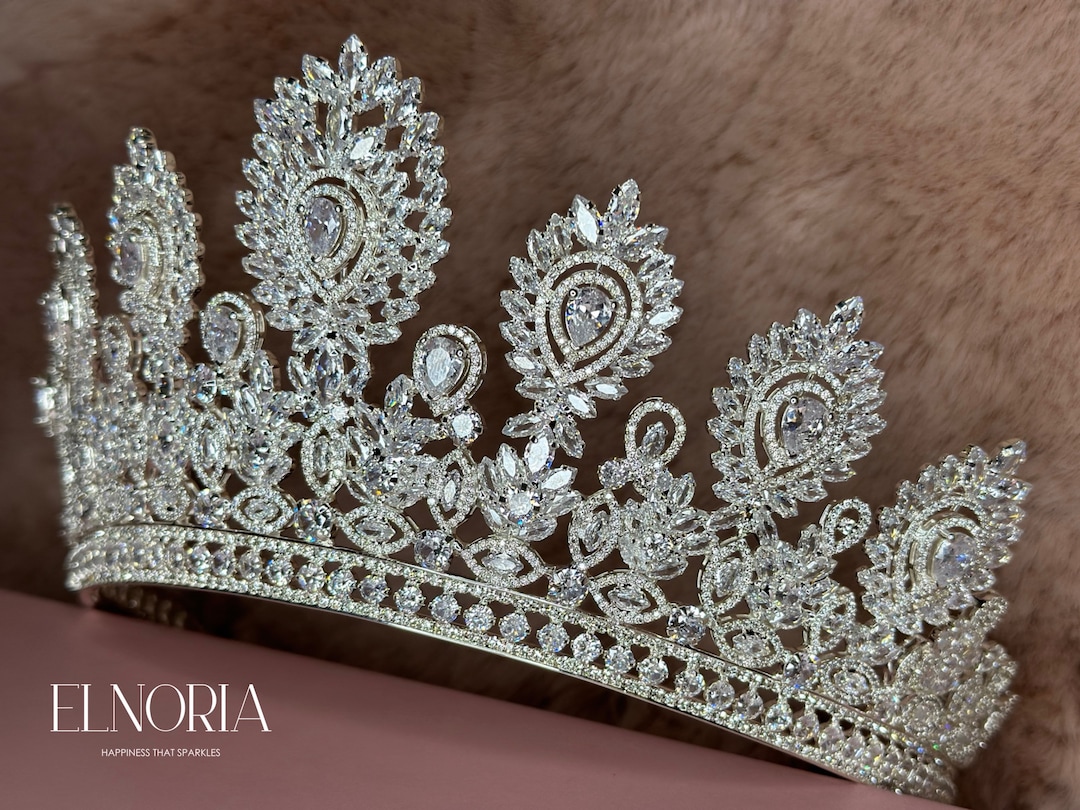 Swarovski Crystal Tiara Crown Hair Piece for Wedding | Crystal Tiara ...