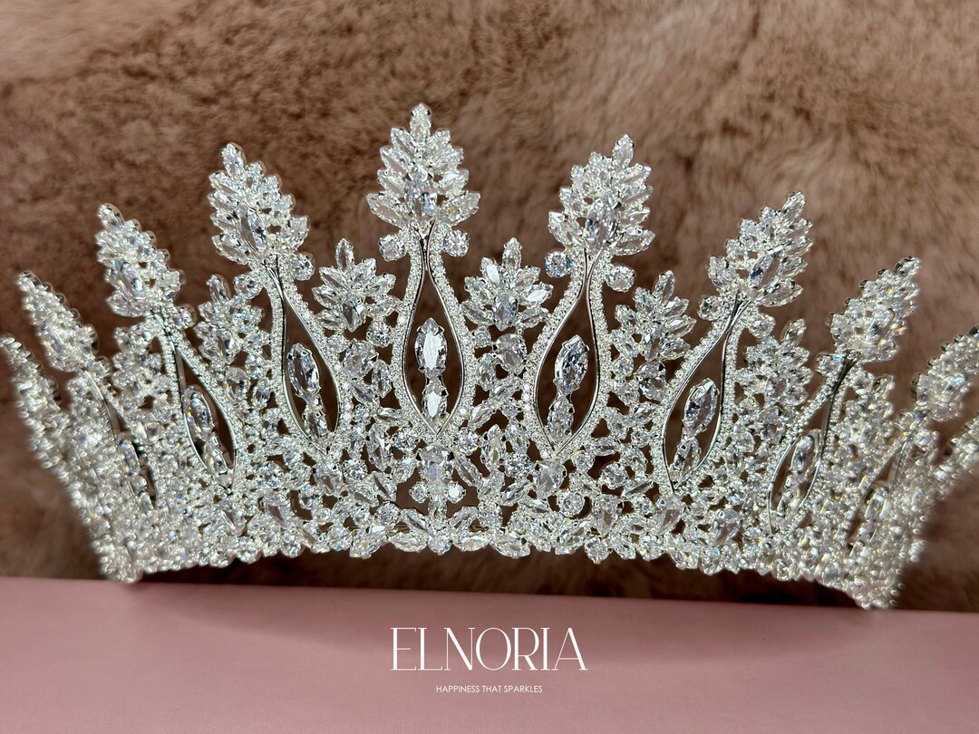 Swarovski Handmade Wedding Tiara, Bridal Tiara Crown, Bridal Tiara ...