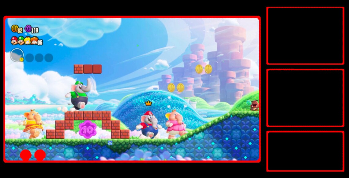 Super Mario Mushroom Overlays for Youtube, Twitch, Streaming, Vtuber ...