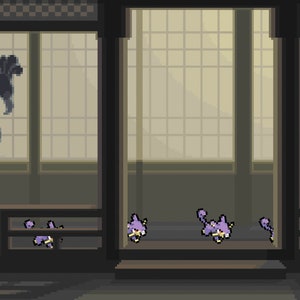 22 Pokémon Heartgold/soulsilver Pixel Art Animated Backgrounds And/or ...