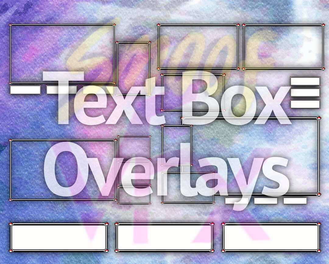 Pokemon Pokeball Text Box Overlay for Youtube, Twitch, Streaming ...