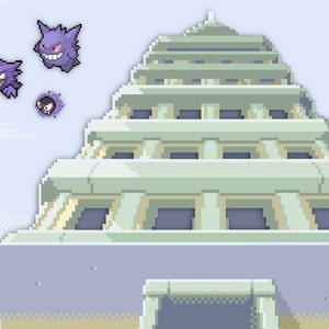 11 Pokémon Firered/leafgreen Pixel Art Animated Backgrounds And/or ...