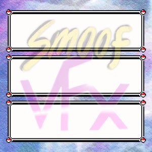 Pokemon Pokeball Text Box Overlay for Youtube, Twitch, Streaming ...