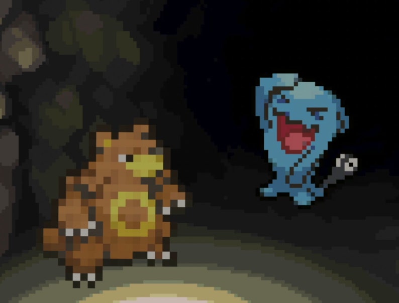 Dark Cave Pixel Art Animated Background And/or Overlay for Youtube ...