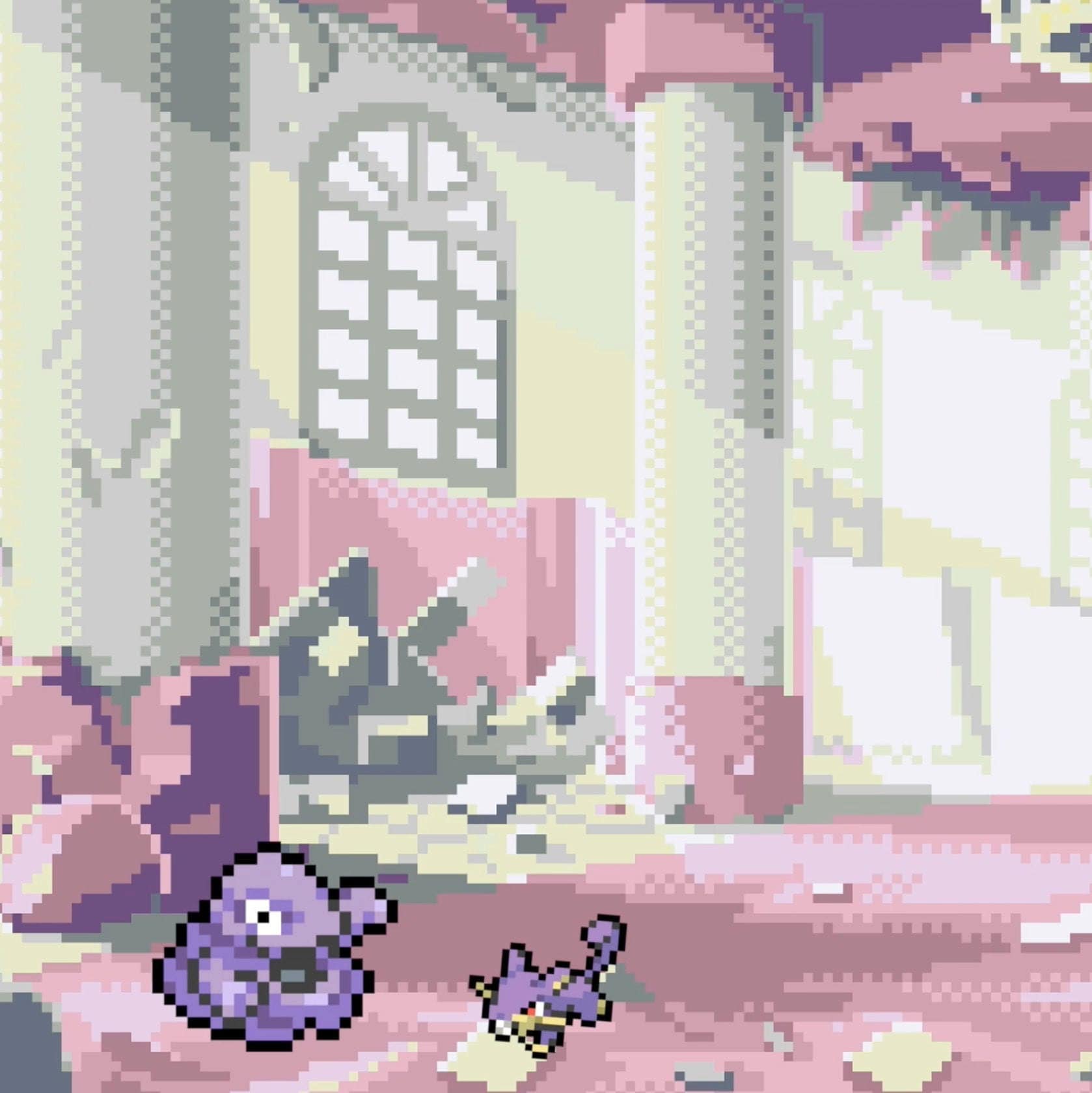 Pokémon Mansion Pixel Art Animated Background And/or Overlay - Etsy ...