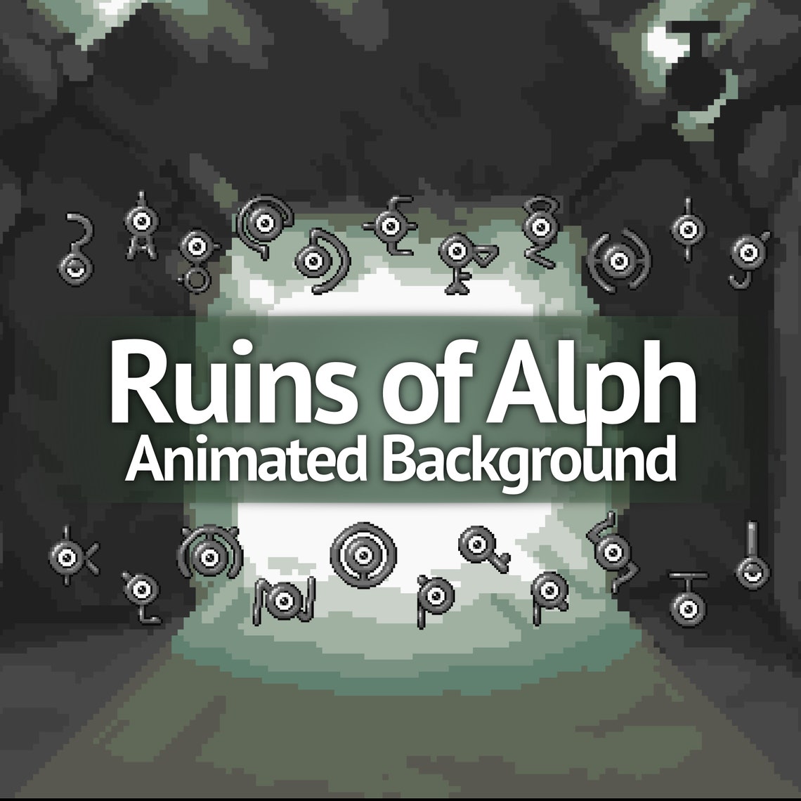 Ruins of Alph Pixel Art Animated Background And/or Overlay for - Etsy