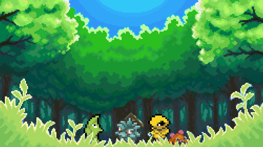 22 Pokémon Heartgold/soulsilver Pixel Art Animated Backgrounds And/or ...