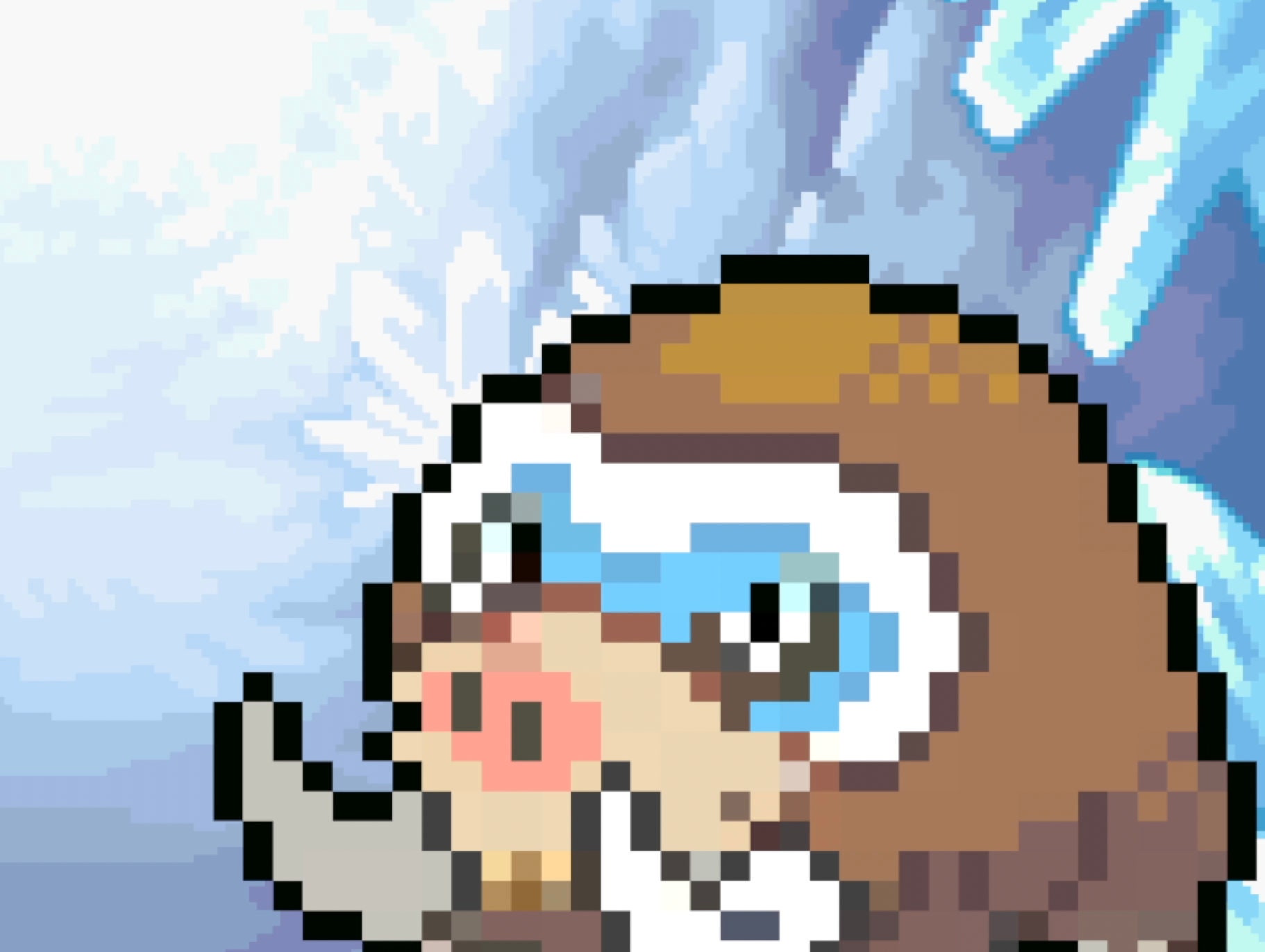 Ice Path Pixel Art Animated Background And/or Overlay for Youtube ...