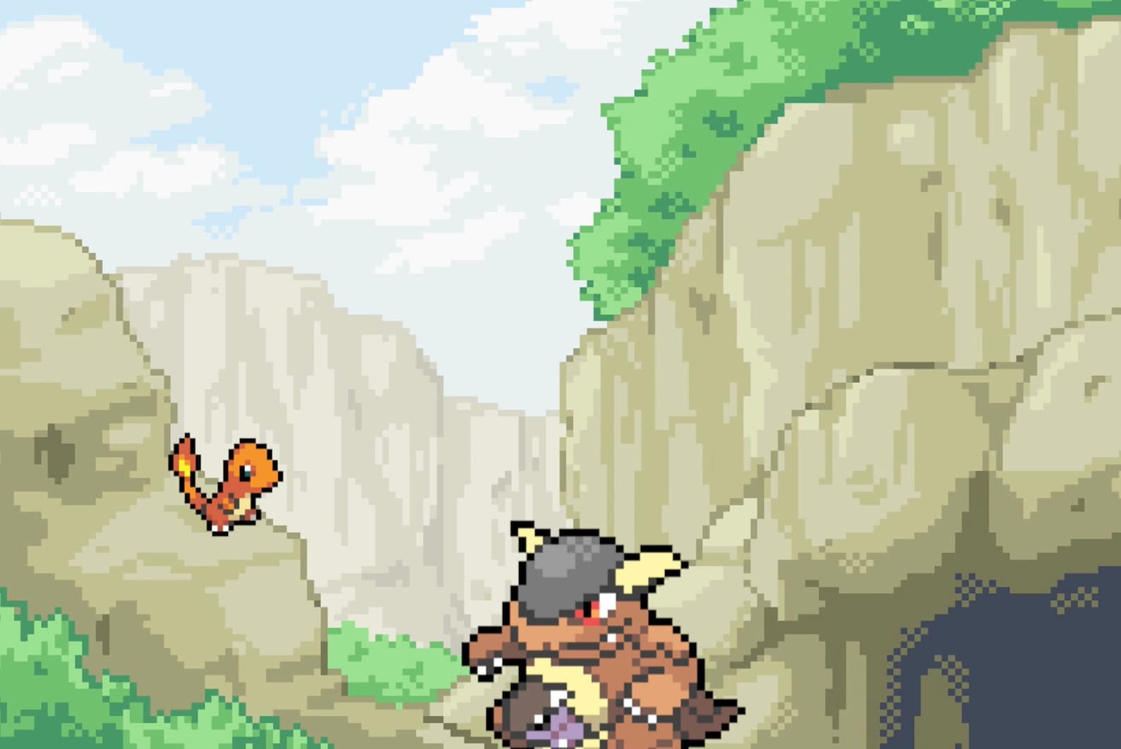 11 Pokémon Firered/leafgreen Pixel Art Animated Backgrounds And/or ...
