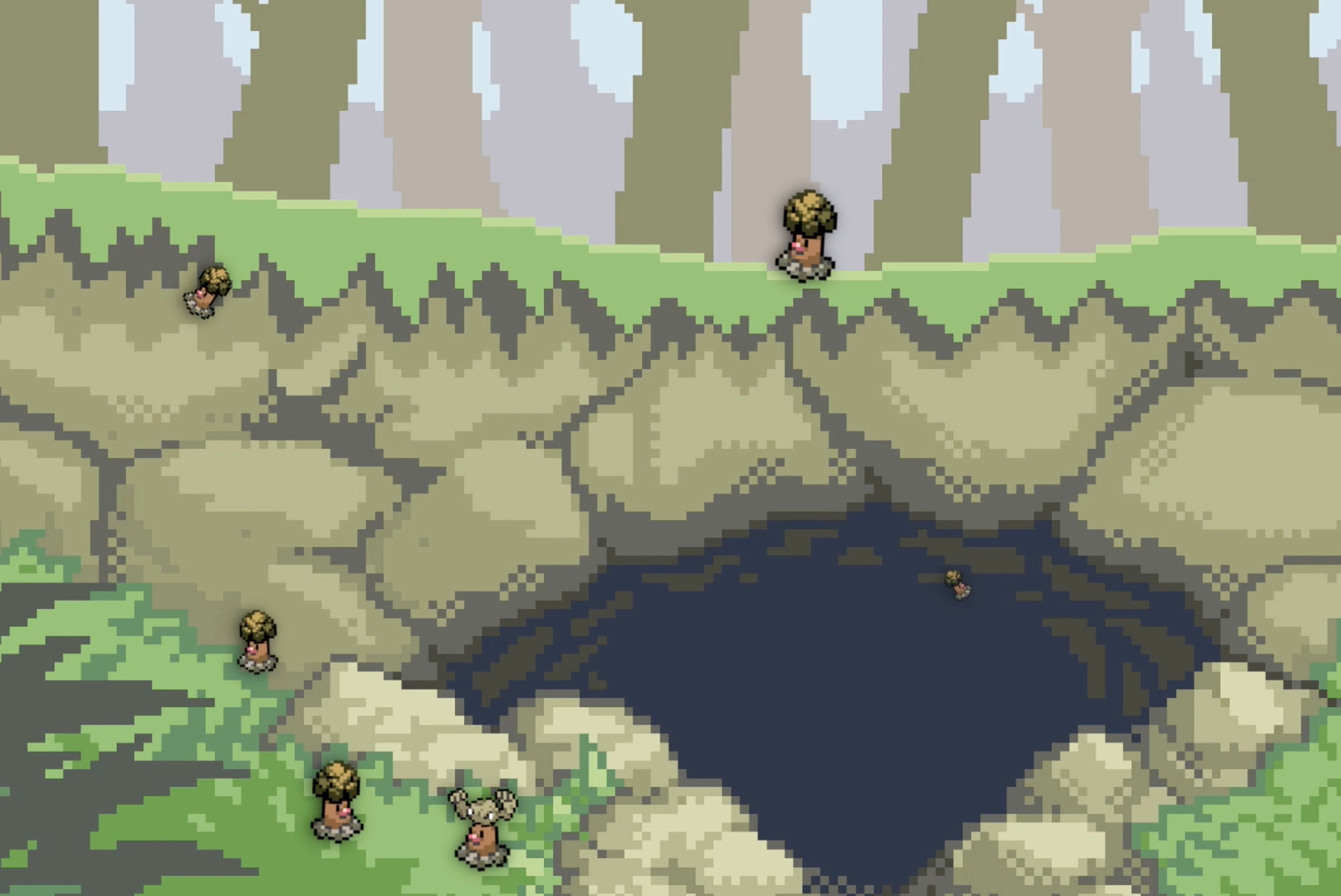 11 Pokémon Firered/leafgreen Pixel Art Animated Backgrounds And/or ...