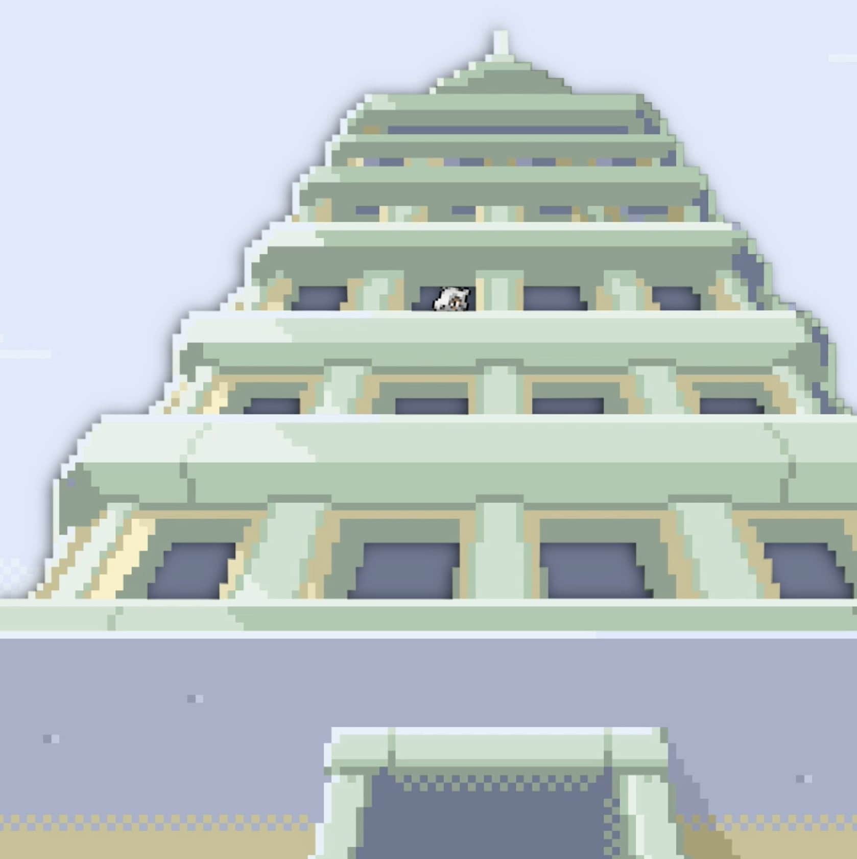 Pokémon Tower Pixel Art Animated Background And/or Overlay for Youtube ...