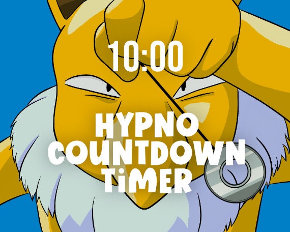 Ten Minute Hypno Countdown Timer PERFECT for Youtube, Twitch, Streaming, Vtuber and More! - Etsy