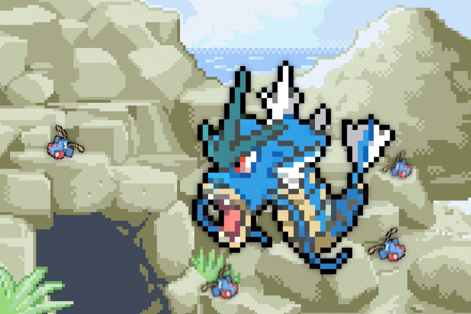 11 Pokémon Firered/leafgreen Pixel Art Animated Backgrounds And/or ...