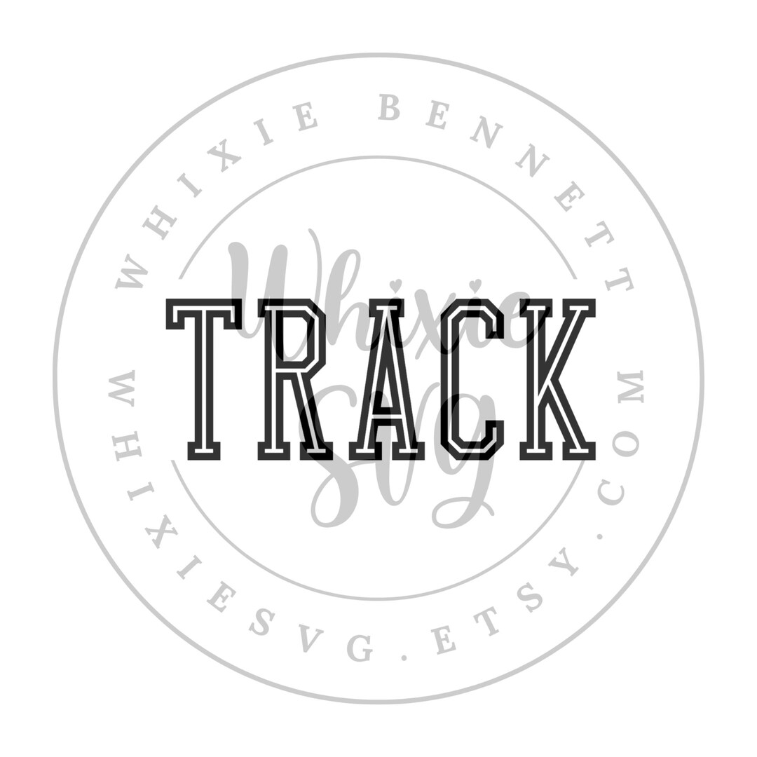 Track SVG Design Track PNG Design Track Print File, Track Cut File ...