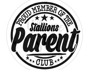 Softball Parent Club SVG, Softball Parent Club PNG, Softball Parent ...