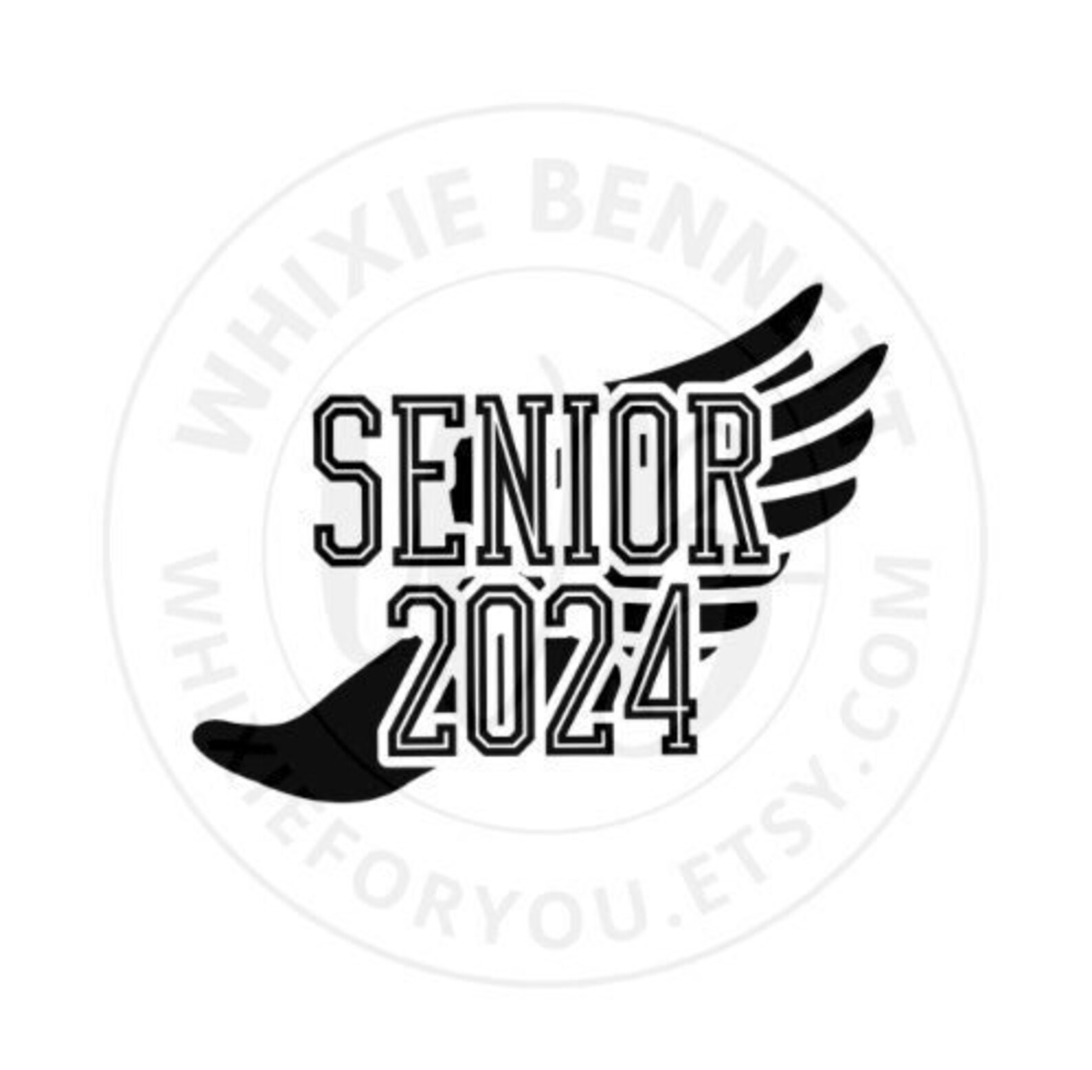 Cross Country Senior 2024 SVG Design Cross Country Senior 2024 PNG ...