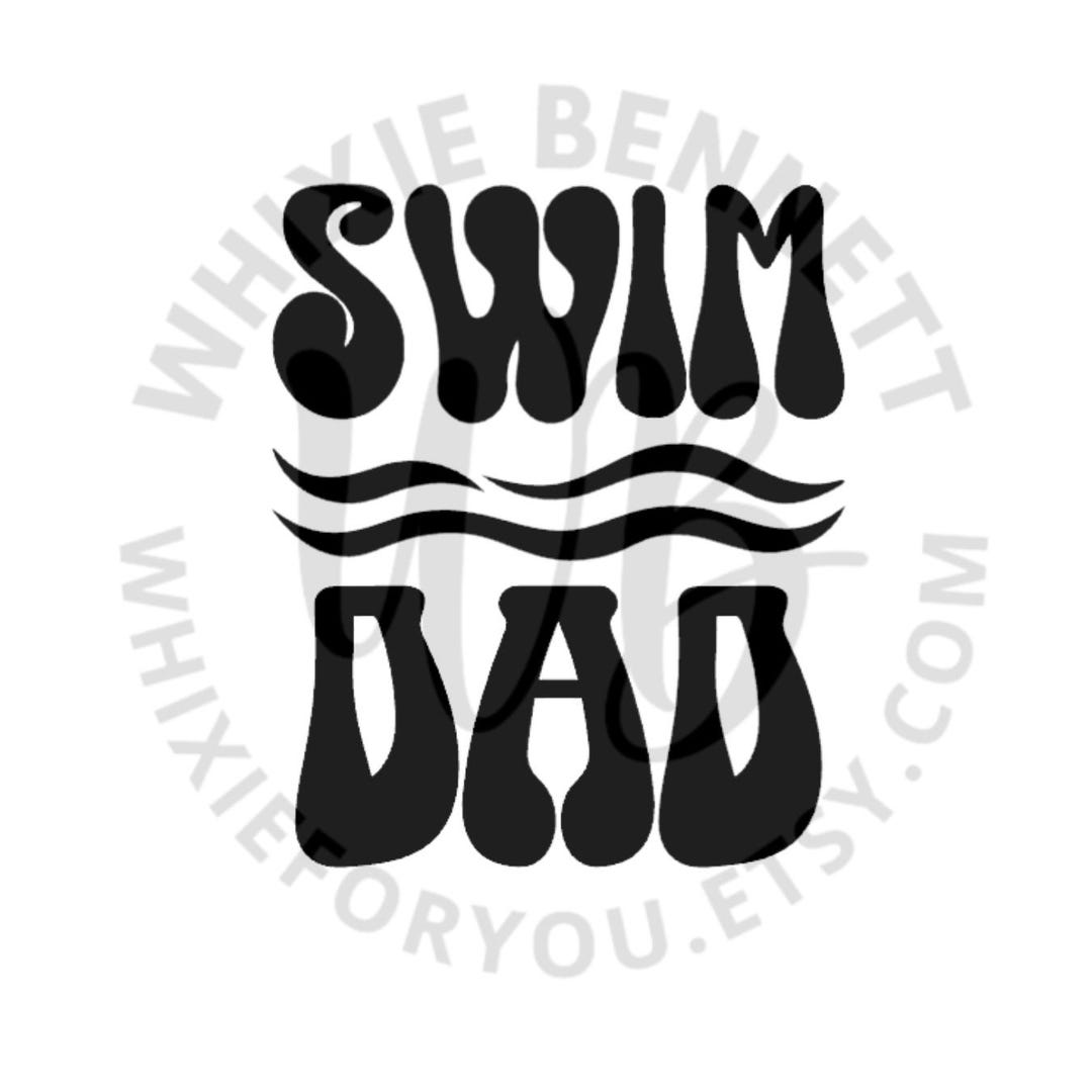Swim Dad SVG, Swim Dad PNG, Swim Dad Digital Download, Swim Dad Cut ...