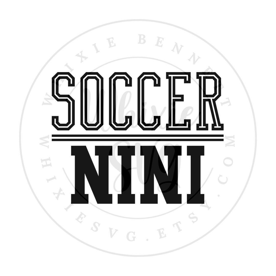 Soccer Nini SVG, Soccer Nini PNG, Soccer Nini Download, Soccer Nini ...