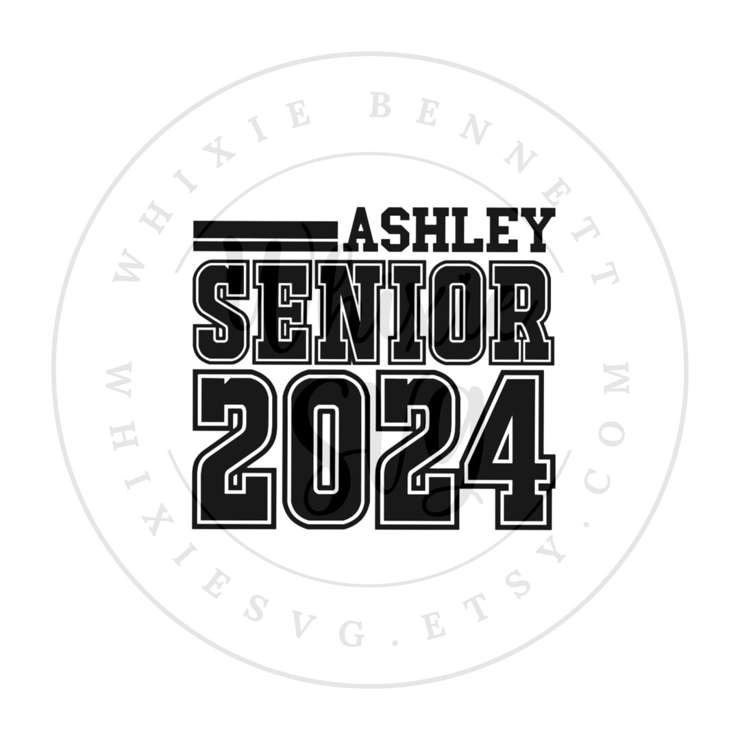 Custom Senior With Name SVG, Custom Senior PNG, Personalized Senior ...