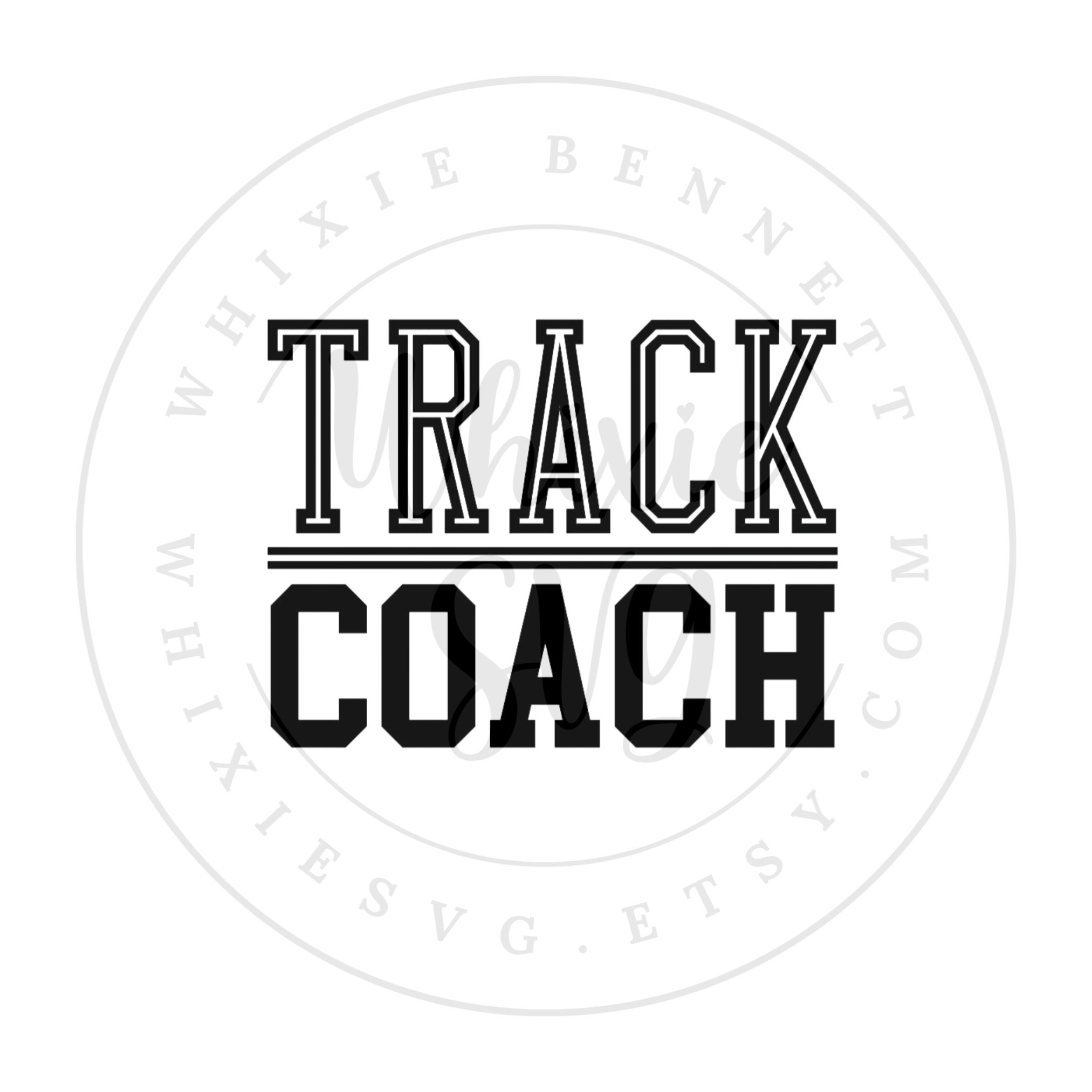 Track Coach SVG, Track Coach PNG, Track Coach Digital Download, Track ...