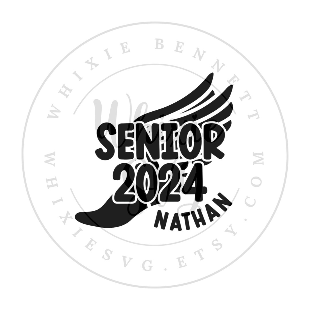 Custom Track Senior 2024 SVG, Custom Track PNG, Custom Track Design ...