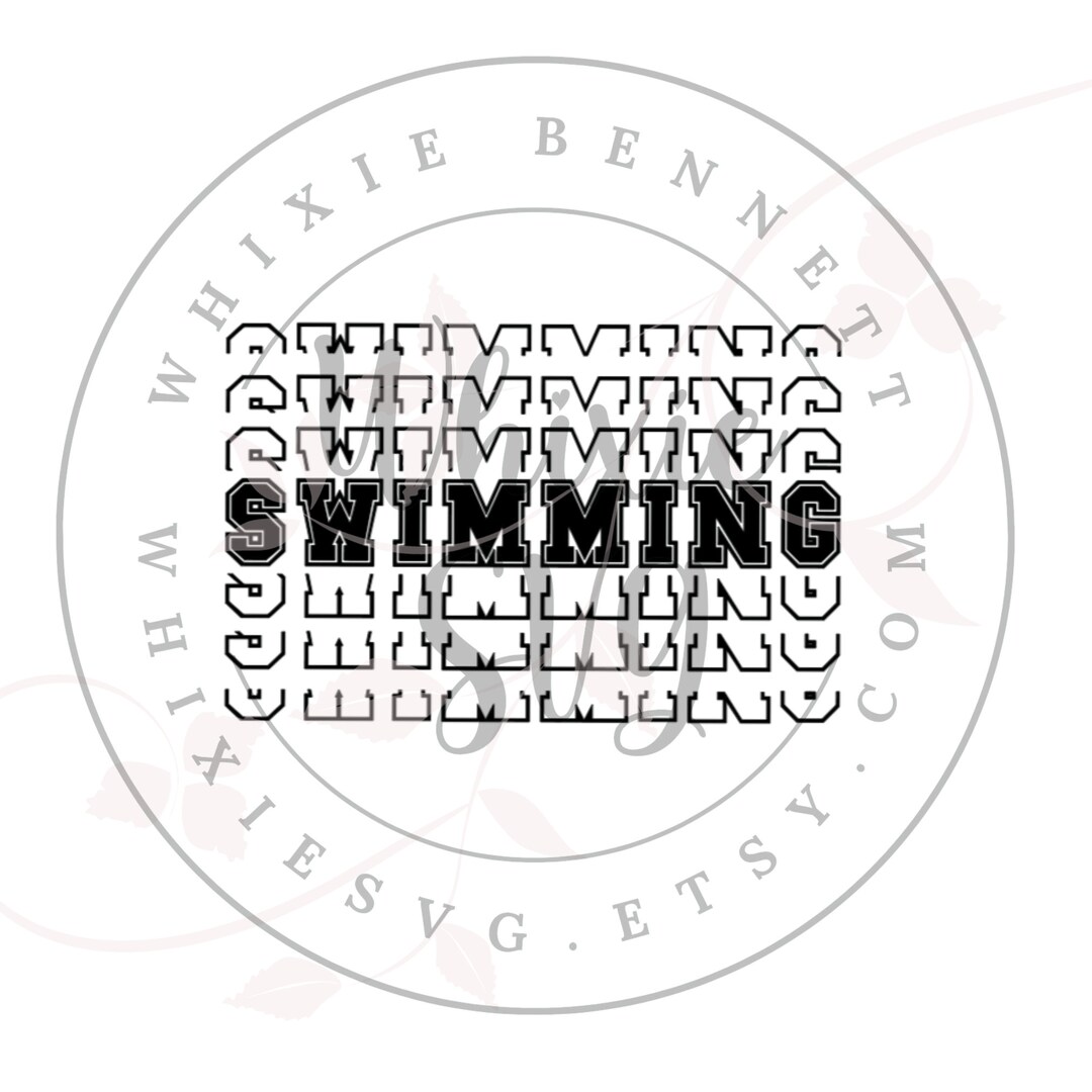 Swimming SVG, Swim PNG, Swim Digital Download, Swim Cut File, Swim ...