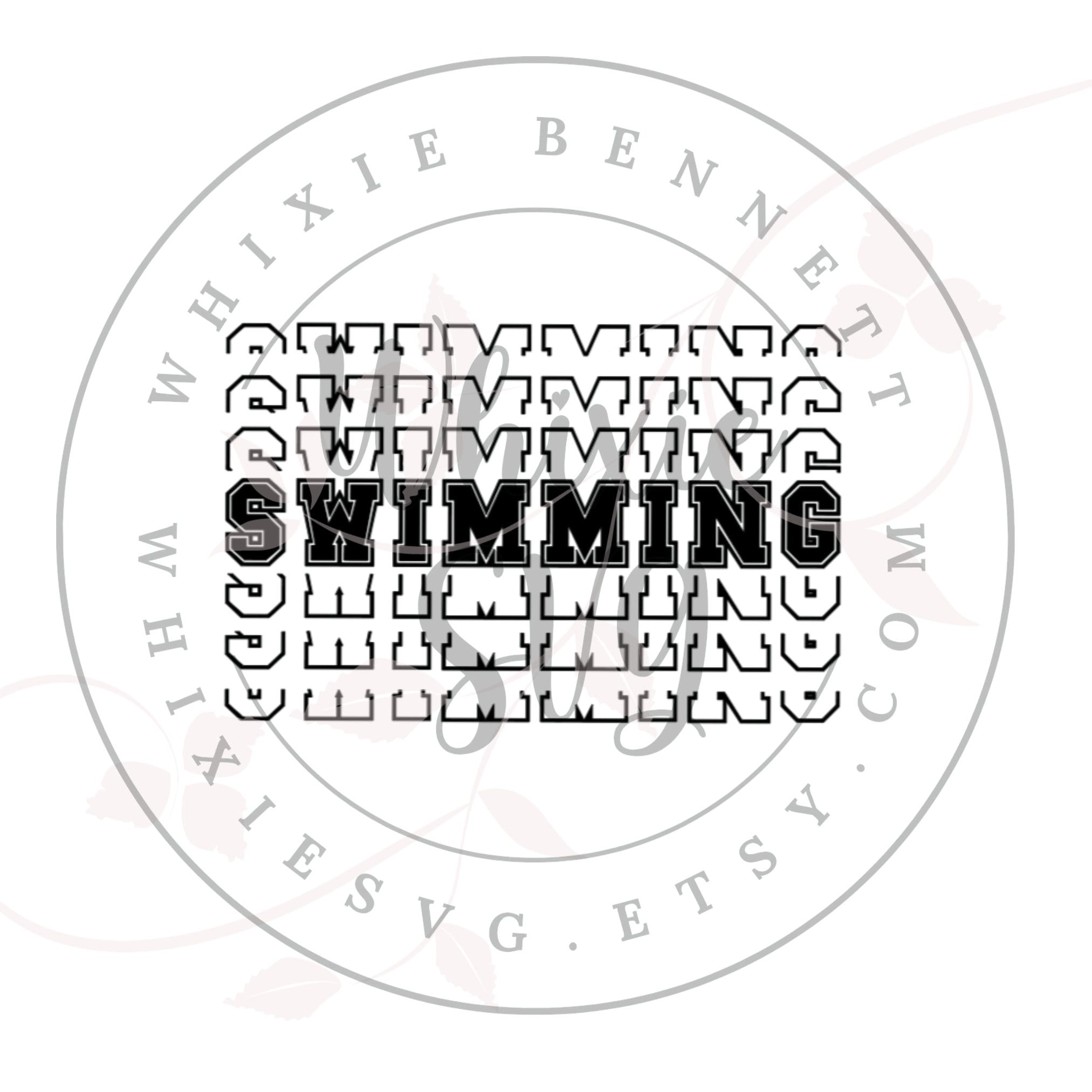 Swimming SVG Swim PNG Swim Digital Download Swim Cut File - Etsy