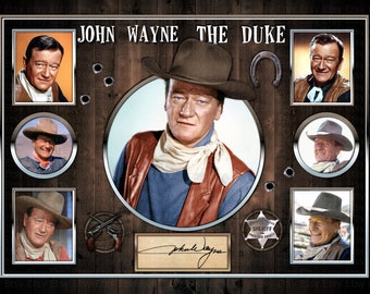 John Wayne | Etsy UK