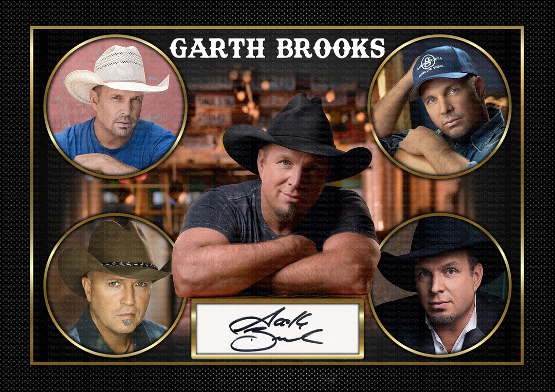 Garth Brooks Exclusively Made by Mashed Designs - Etsy