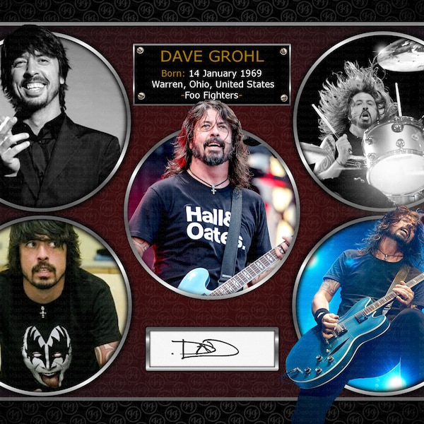 Dave Grohl - Etsy