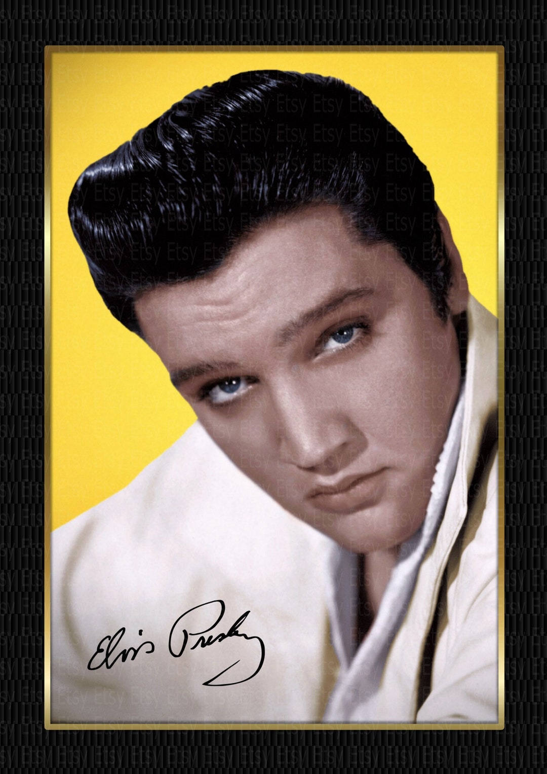 Buy Elvis Presley 1950's Original A4 PHOTO PRINT MEMORABILIA Online in ...
