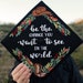 Embroidered Tulip Graduation Cap Topper Graduation Cap Decoration ...