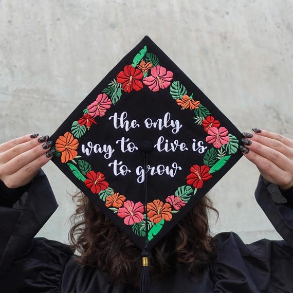 Tropical Graduation Caps