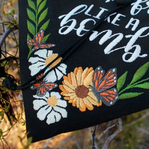 Embroidered Monarch Butterfly Grad Cap Topper | Graduation Cap Topper ...