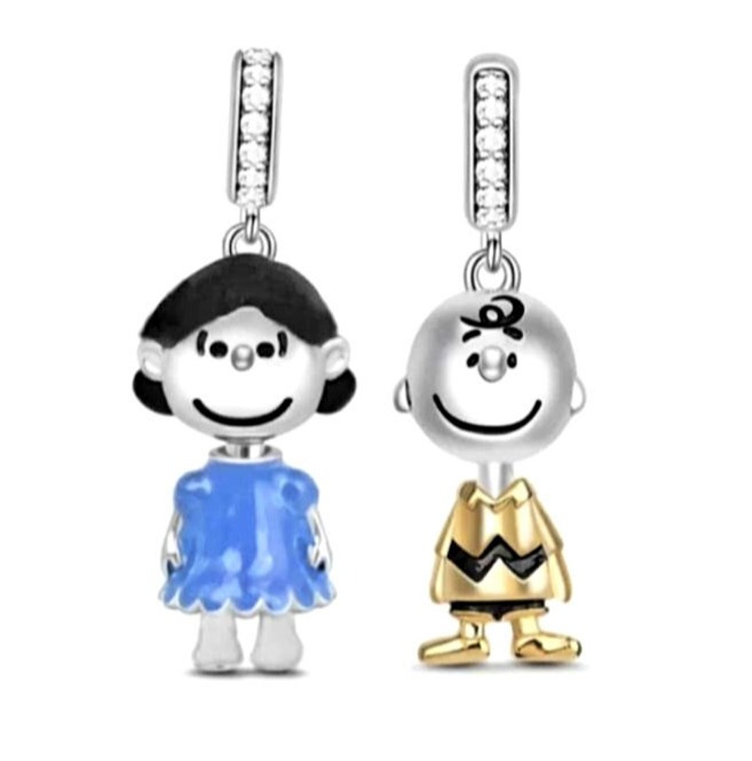 Charm for Pandora USA SELLER Lucy & Charlie Characters Charms S925 ...