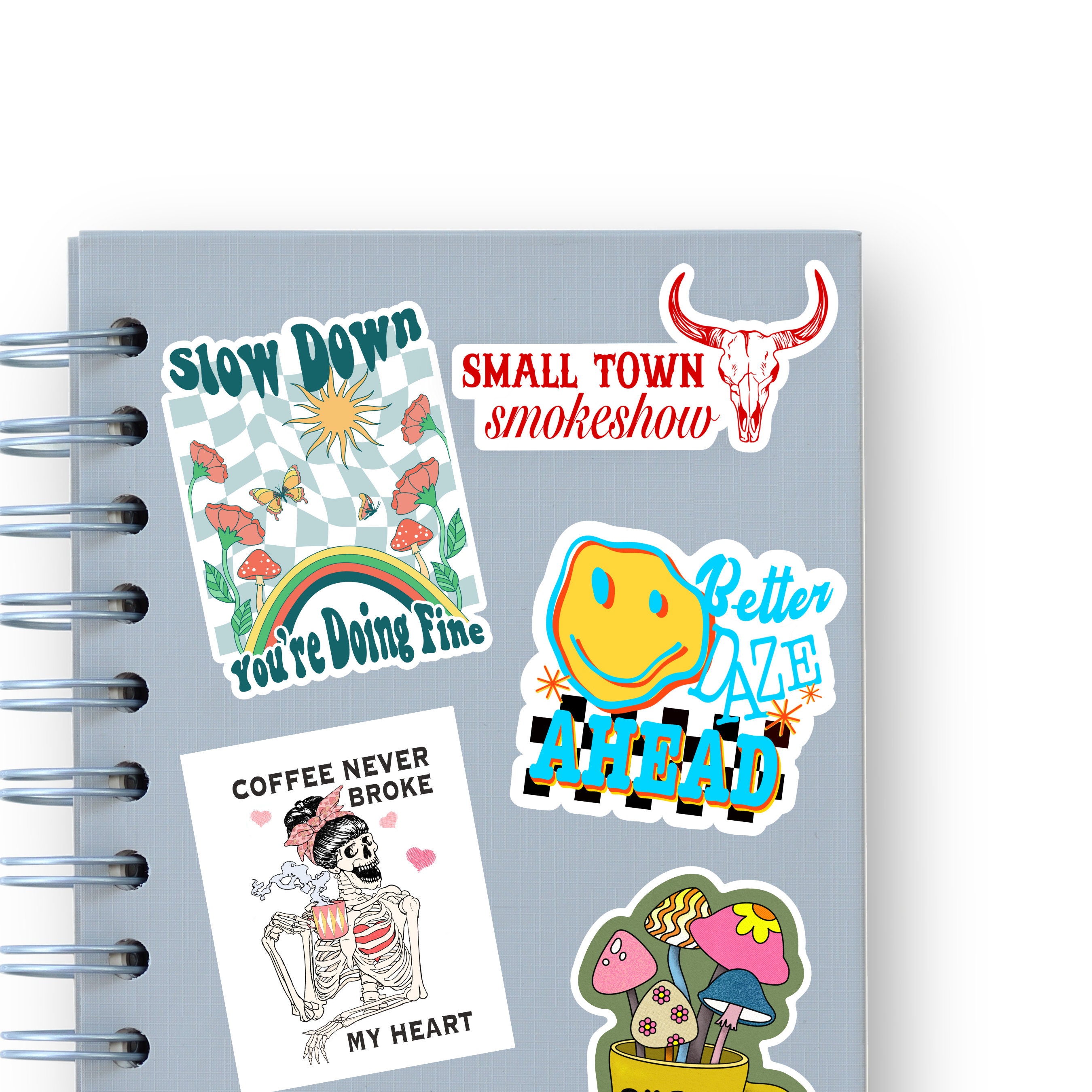 Positive Energy Decide the Vibes Manifesting Water Bottle Sticker ...